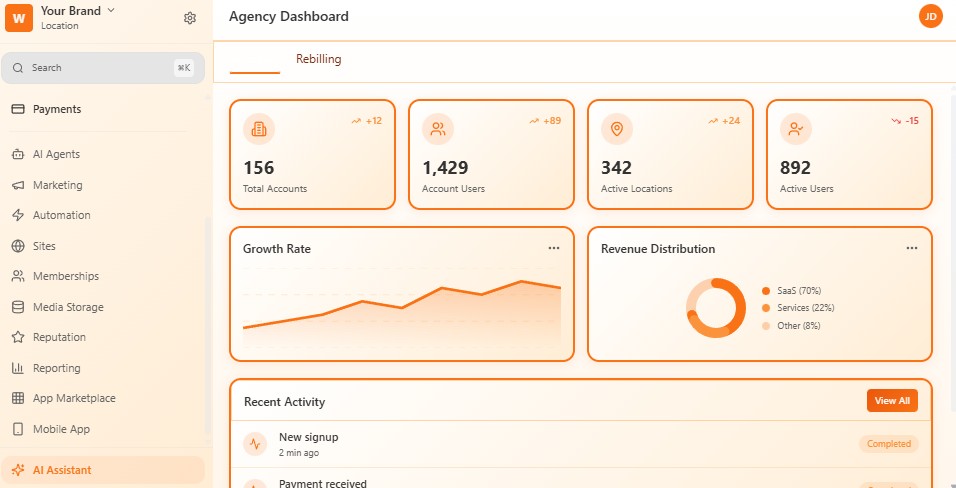 GHL Brand Kit - Brand Builder for GHL