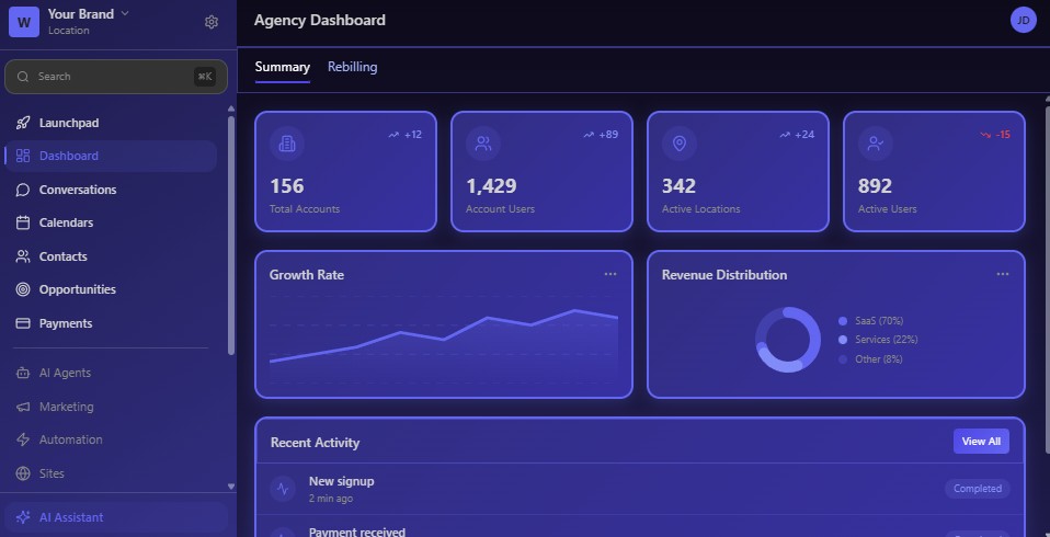 GHL Brand Kit - Brand Builder for GHL